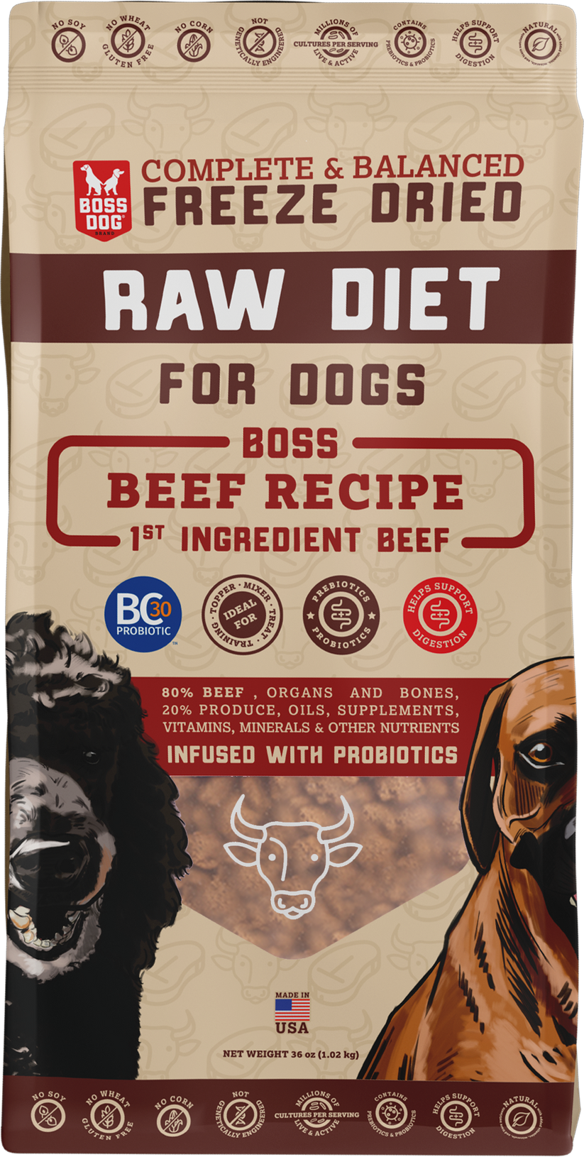 Complete Meal and Toppers (Dogs) - Boss Dog Brand Inc