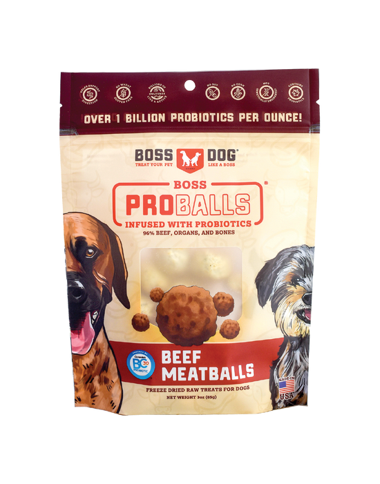 Proballs Treats w/ Probiotics - Boss Dog Brand Inc
